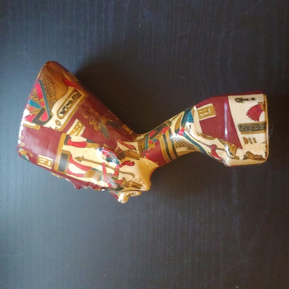 Vintage | Other | Egyptian Bust Patchwork Mini Statue | Poshmark